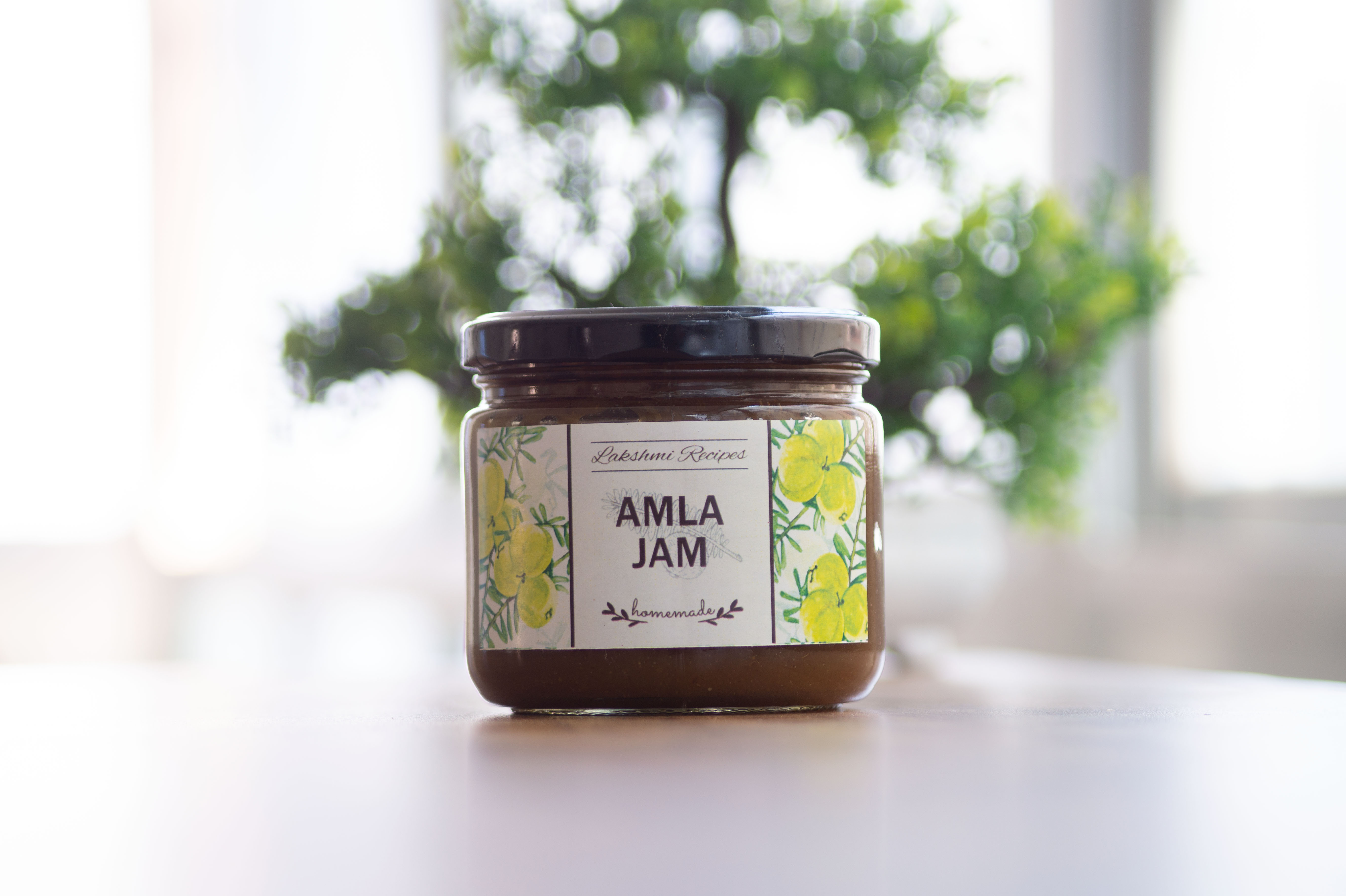 Homemade Natural Amla Jam - 450g - Lakshmi Recipes